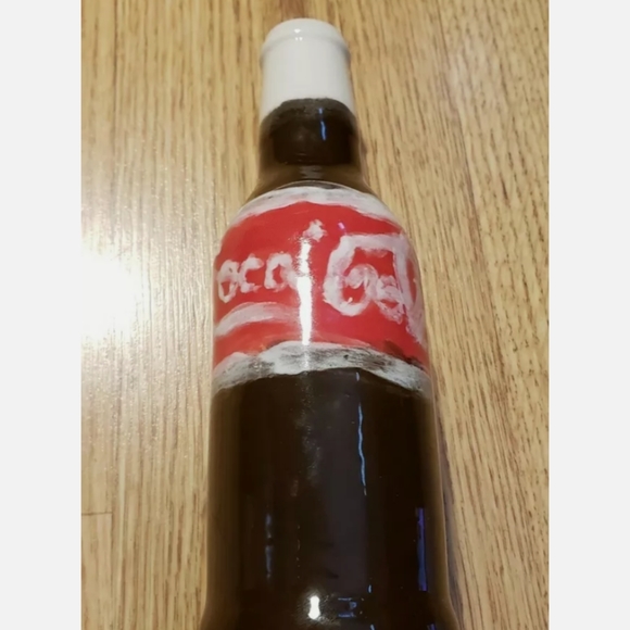Unbranded | Other | Handmade Coca Cola Painted Bottle Hand Painted ...